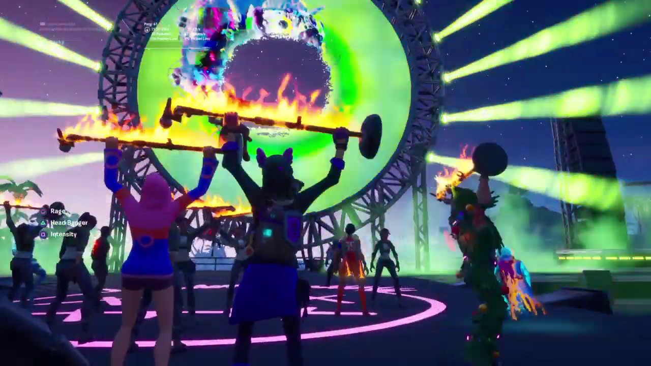 Travis Scott concert | Fortnite - YouTube