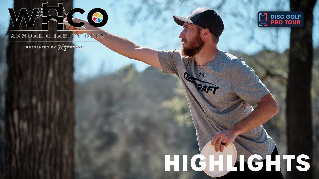 Round 2 Highlights, MPO | Waco Annual Charity Open - YouTube