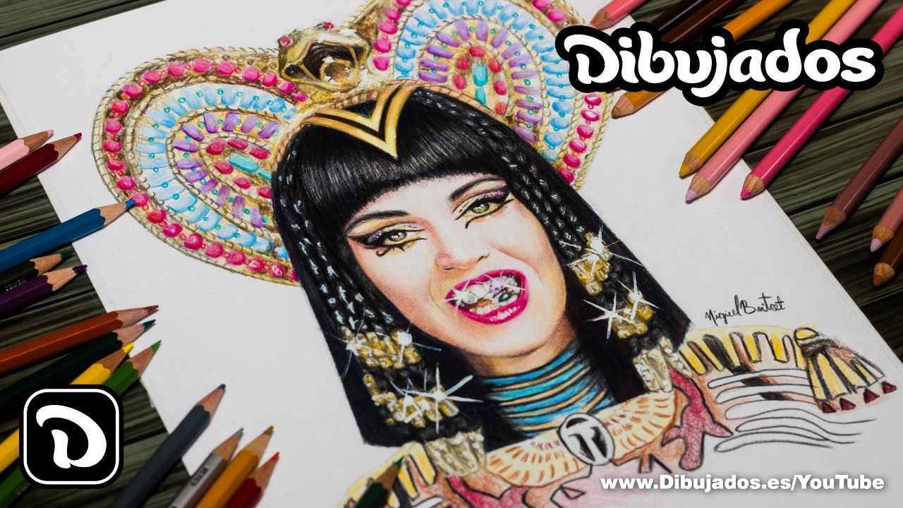 How To Draw Katy Perry Dark Horse