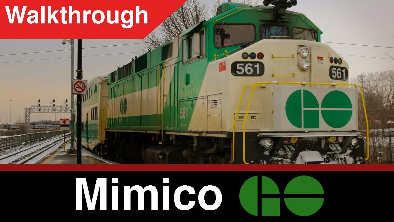 GO Lakeshore - Mimico Station Walkthrough - YouTube