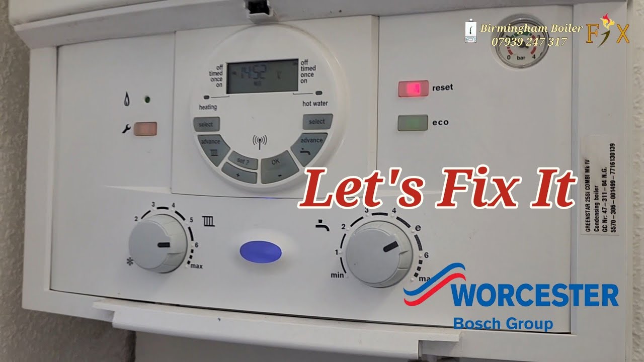 Worcester-Bosch working life of heating boiler repair gas engineer in ...