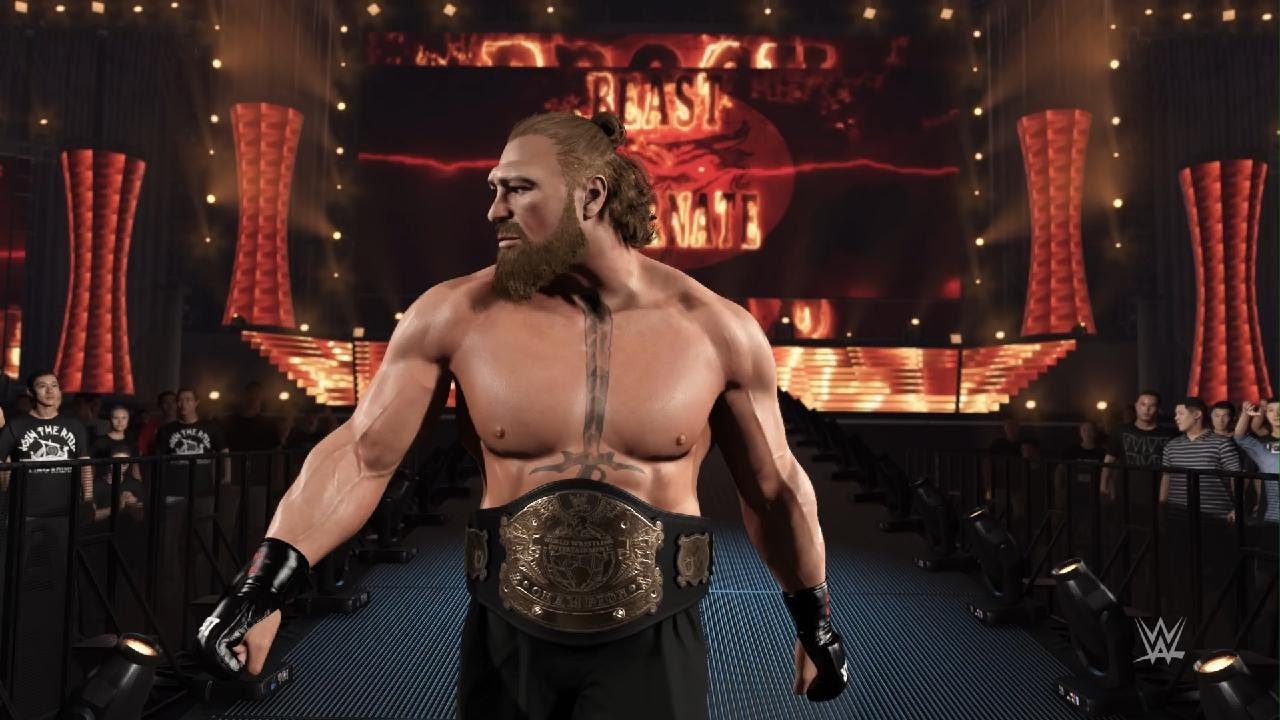Sid Justice vs Brock Lesnar (Underground) - YouTube