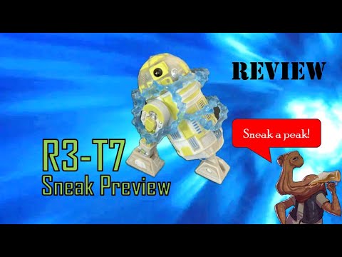 R3-T7 Sneak Preview Action Figure Review - YouTube