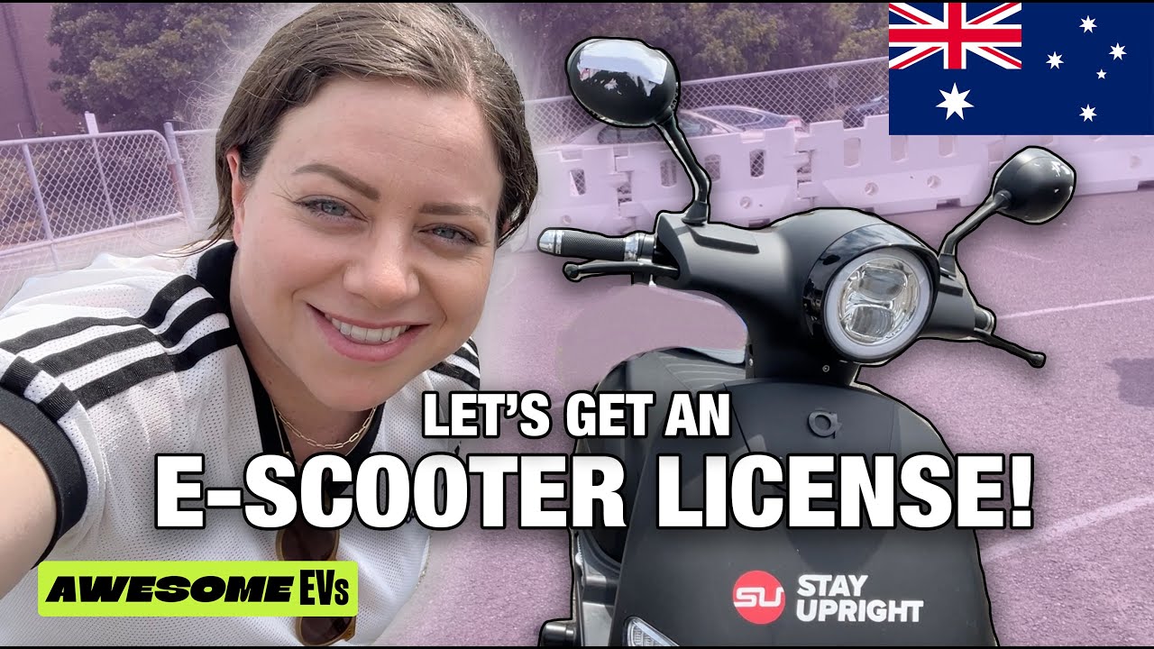 Getting my Electric Moped License! NSW Pre-Learner Course Australia ...