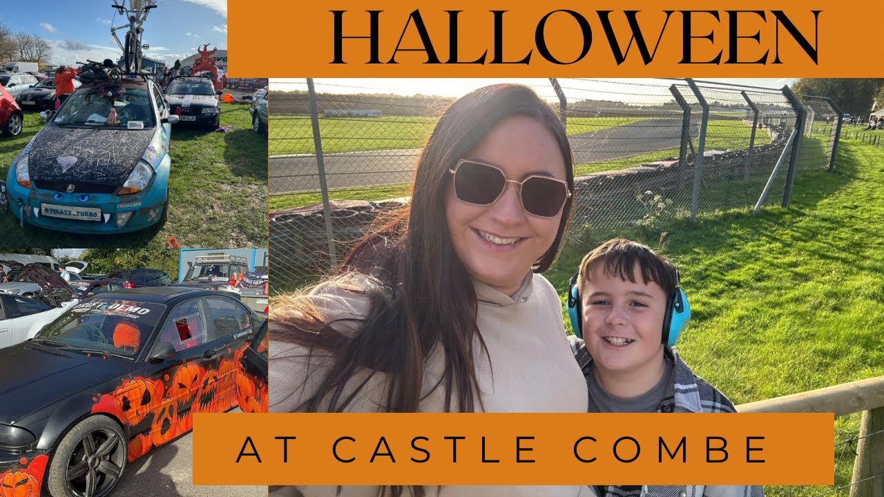 VLOG: Halloween Action Day At Castle Combe.. Car Drifting Event ...