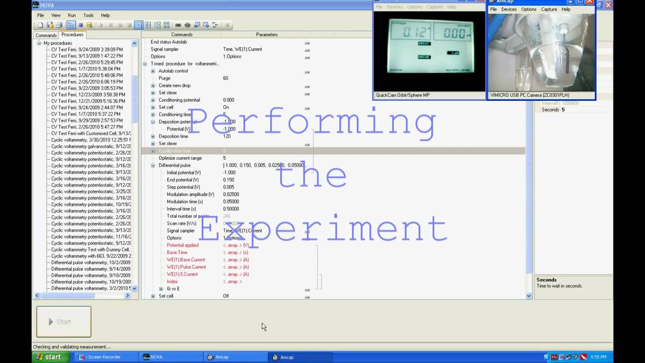 Electrochemical Measurement of Heavy Metal Ions in Water Sample - YouTube