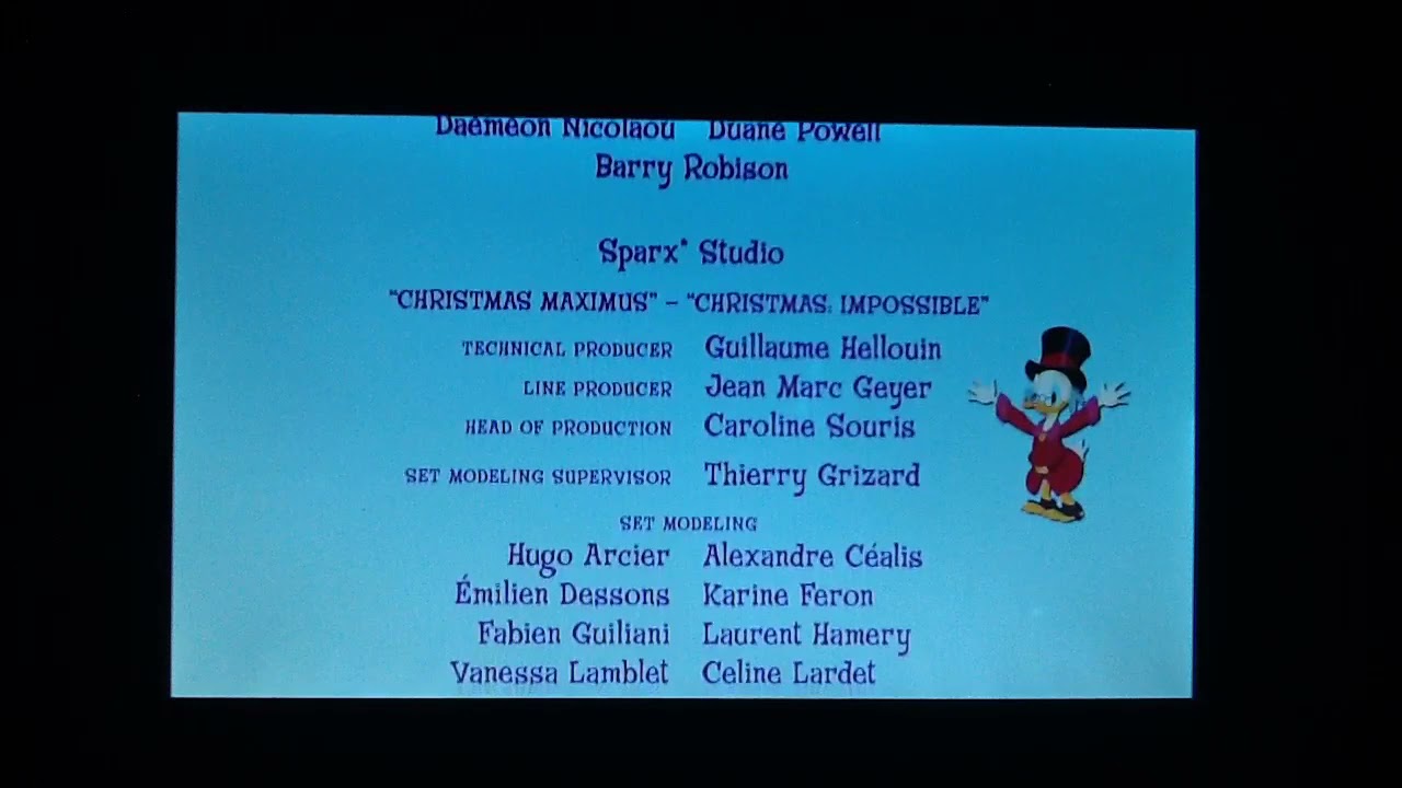 MICKEY'S TWICE UPON A CHRISTMAS(2004) END CREDITS. - YouTube