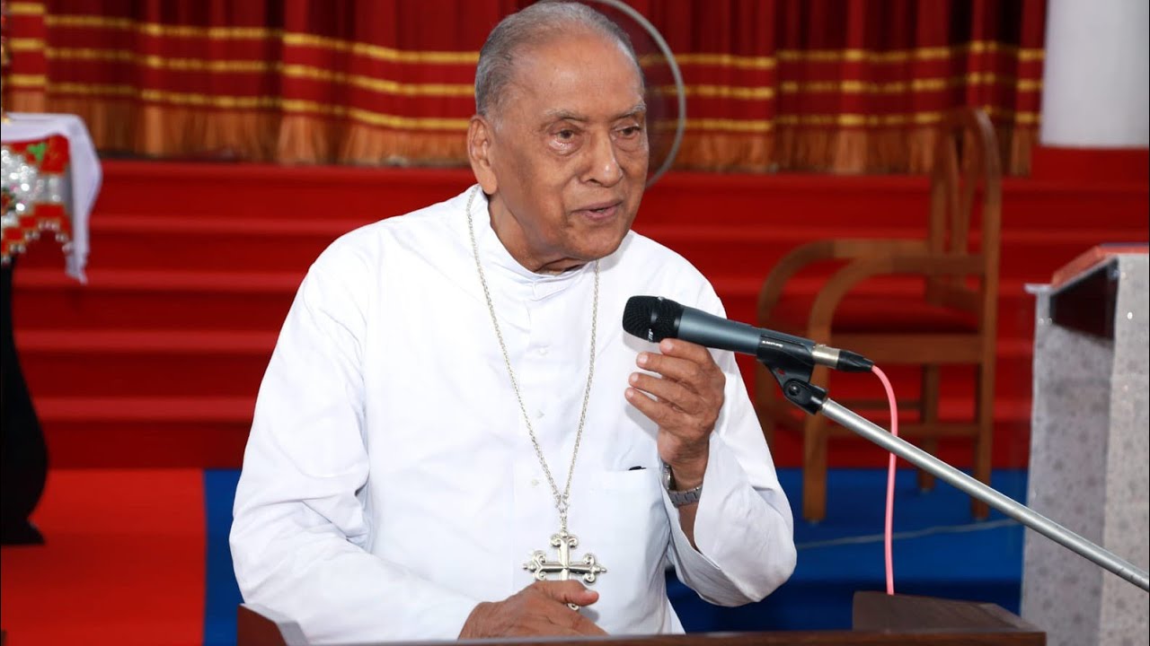 Episcopal Golden Jubilee Message By Mar Joseph Pallikaparampil - YouTube