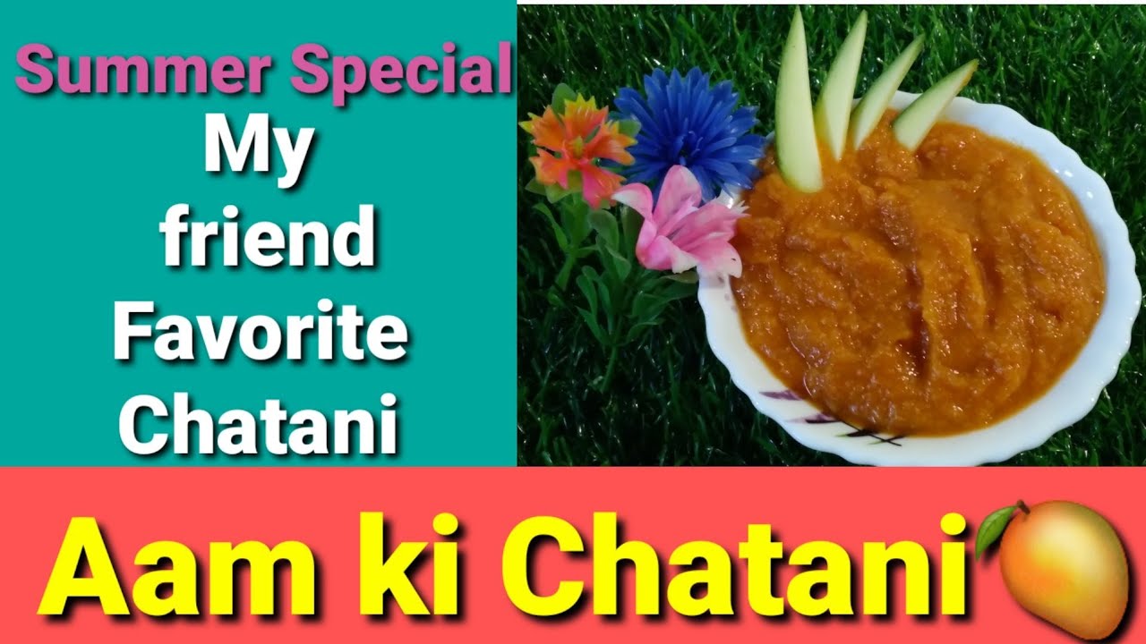 #Aam ki Chatani | Kacchi kairi ki chatani | kachi keri ni chatani | My ...