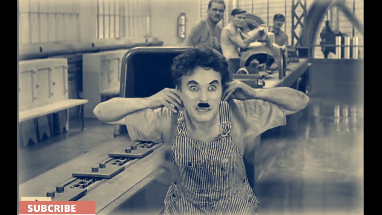 Charlie Chaplin _ Factory Scene Modern Times 1936 - YouTube