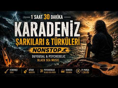 Karadeniz’de Kaybolan Aşklar 🌧️ | 18 Şehir 18 Slow Şarkı (Psikedelik & Modern)