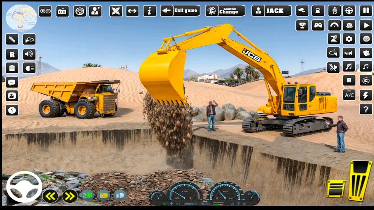 City Road Construction Simulator 3D - Android Gameplay - YouTube