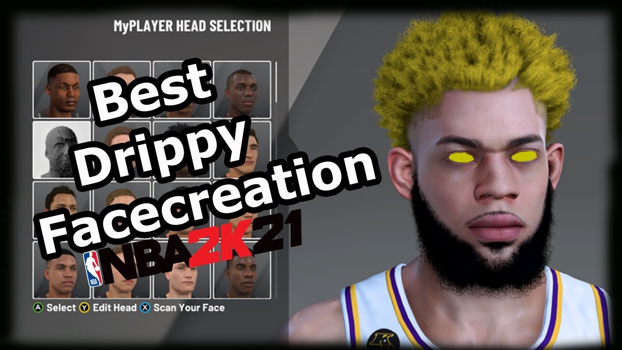 *NEW* BEST DRIPPY FACE CREATION TUTORIAL IN NBA 2K21! LOOK LIKE A ...