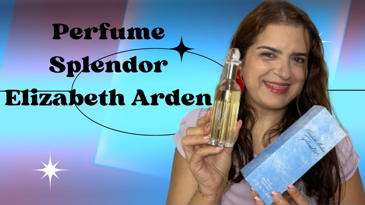 Perfume Splendor by Elizabeth Arden - Floral Branco Solar - YouTube