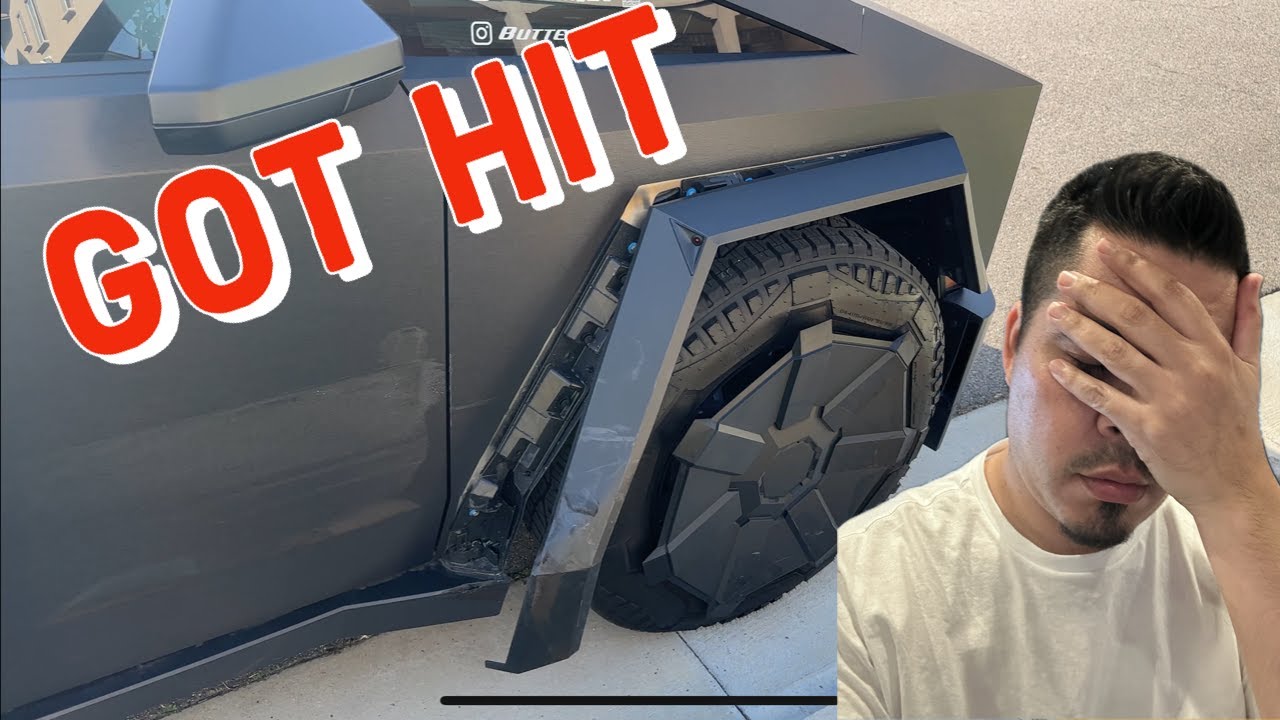 My CyberTruck was in an accident: Whats next? - YouTube