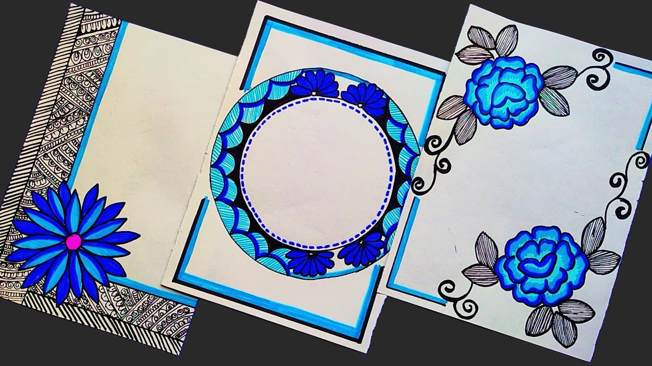 First Page design/Project Work Designs/File Decoration Ideas/Border ...