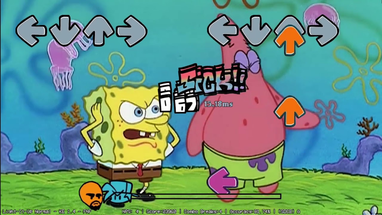 Friday Night Funkin' Sponge bob (Spongebob & Patrick & Sandy) - YouTube