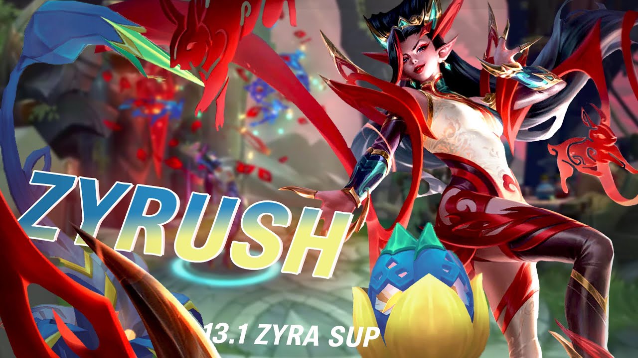 S+ ZYRA SUPPORT : NEW Skin ! (Il est vraiment magnifique !) Rush GM de ...