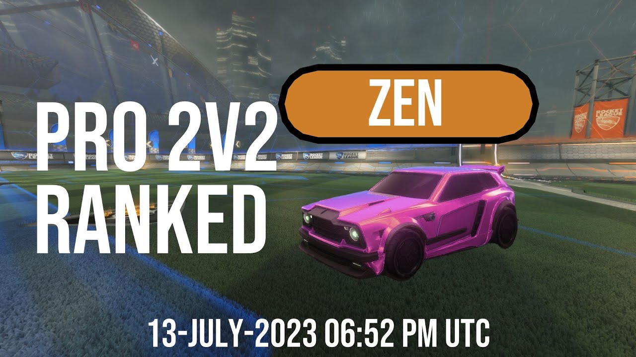 zen Pro Ranked 2v2 - Rocket League Replays - YouTube