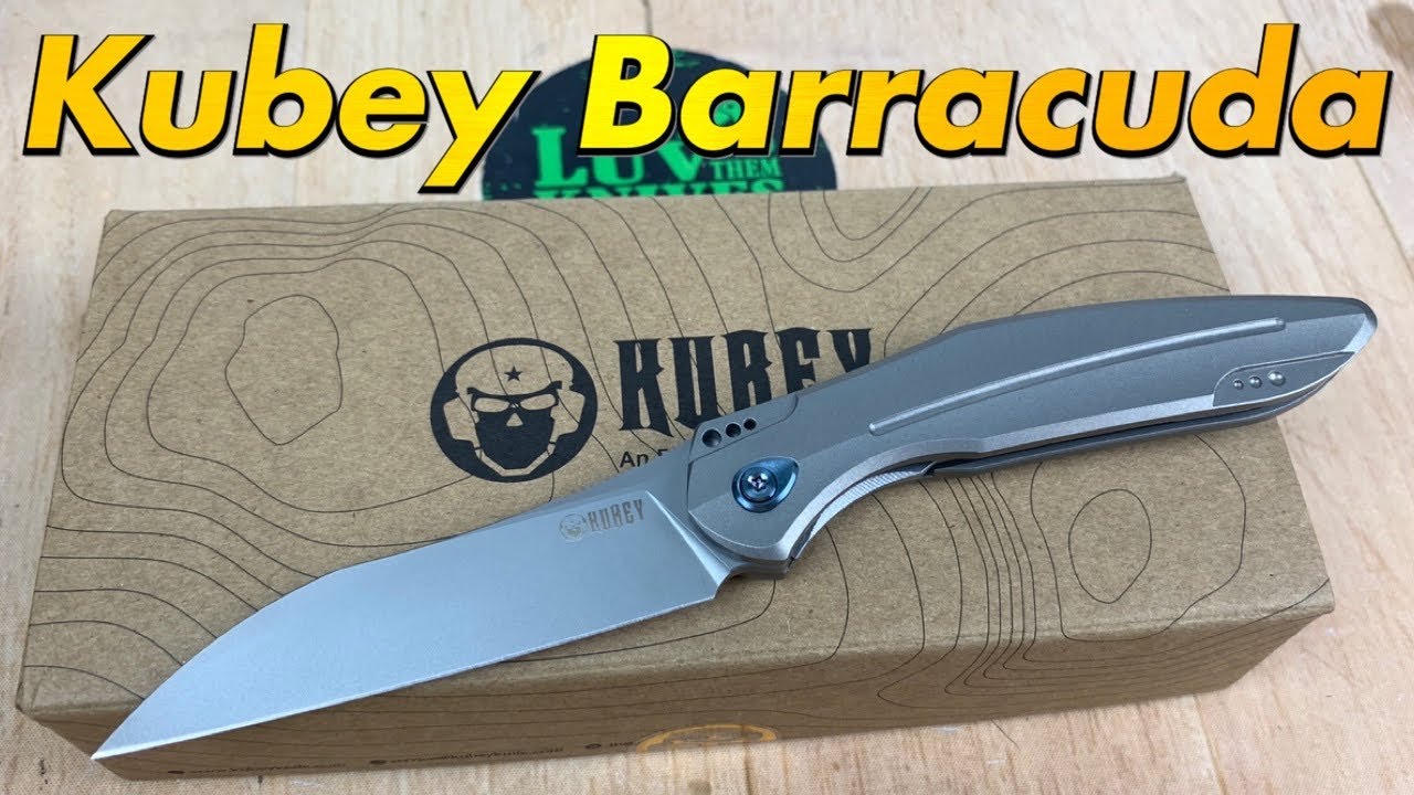 Kubey KB299 Barracuda front flipper / includes disassembly/ lightweight ...