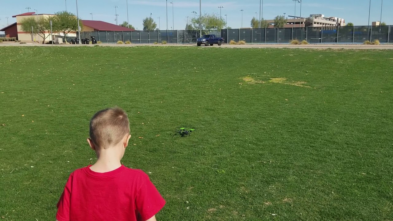 Learning to fly the drone - YouTube