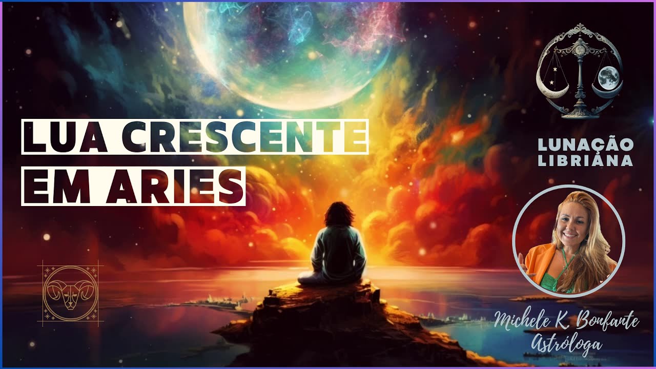LUA Crescente ARIES - YouTube