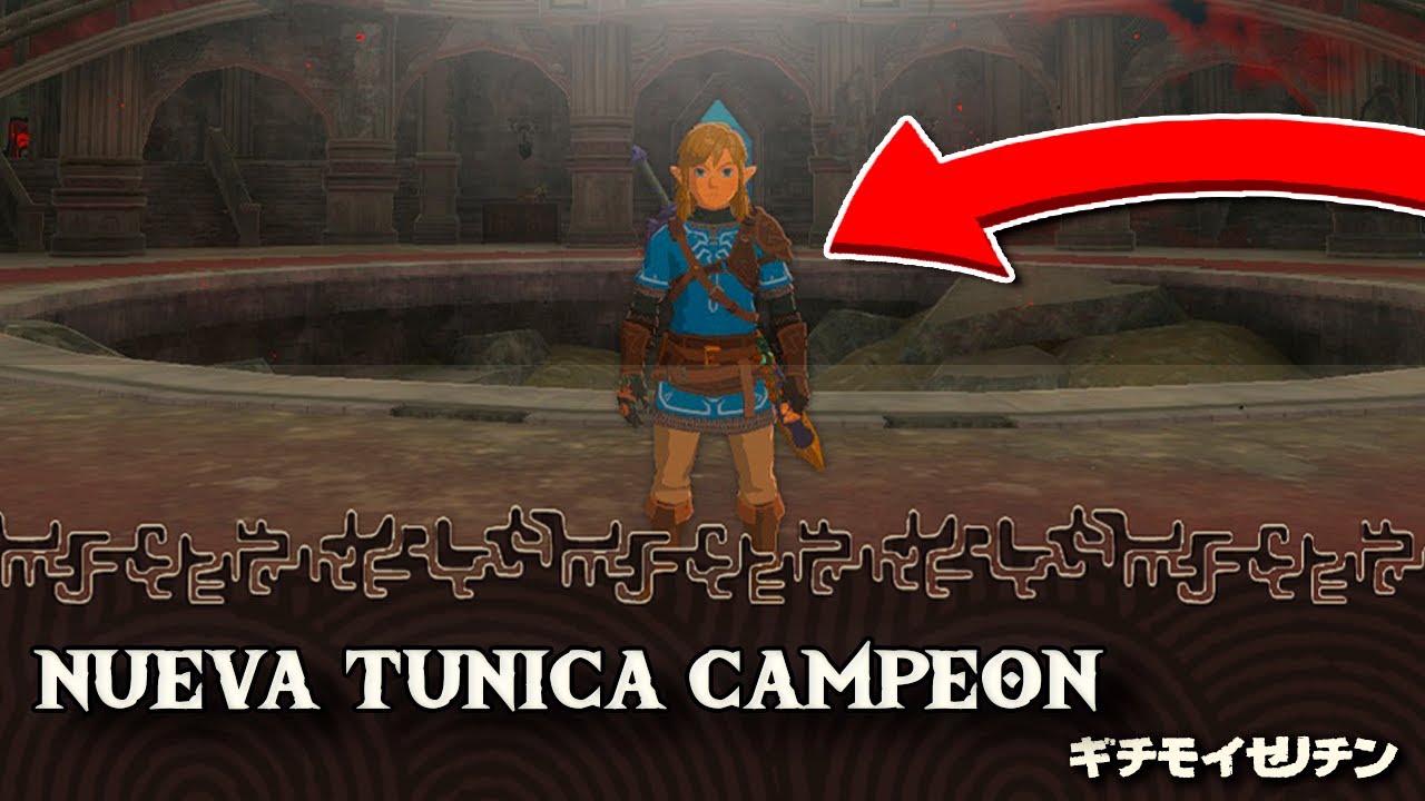 Como conseguir la Nueva Tunica del campeon en Zelda: Tears of the ...