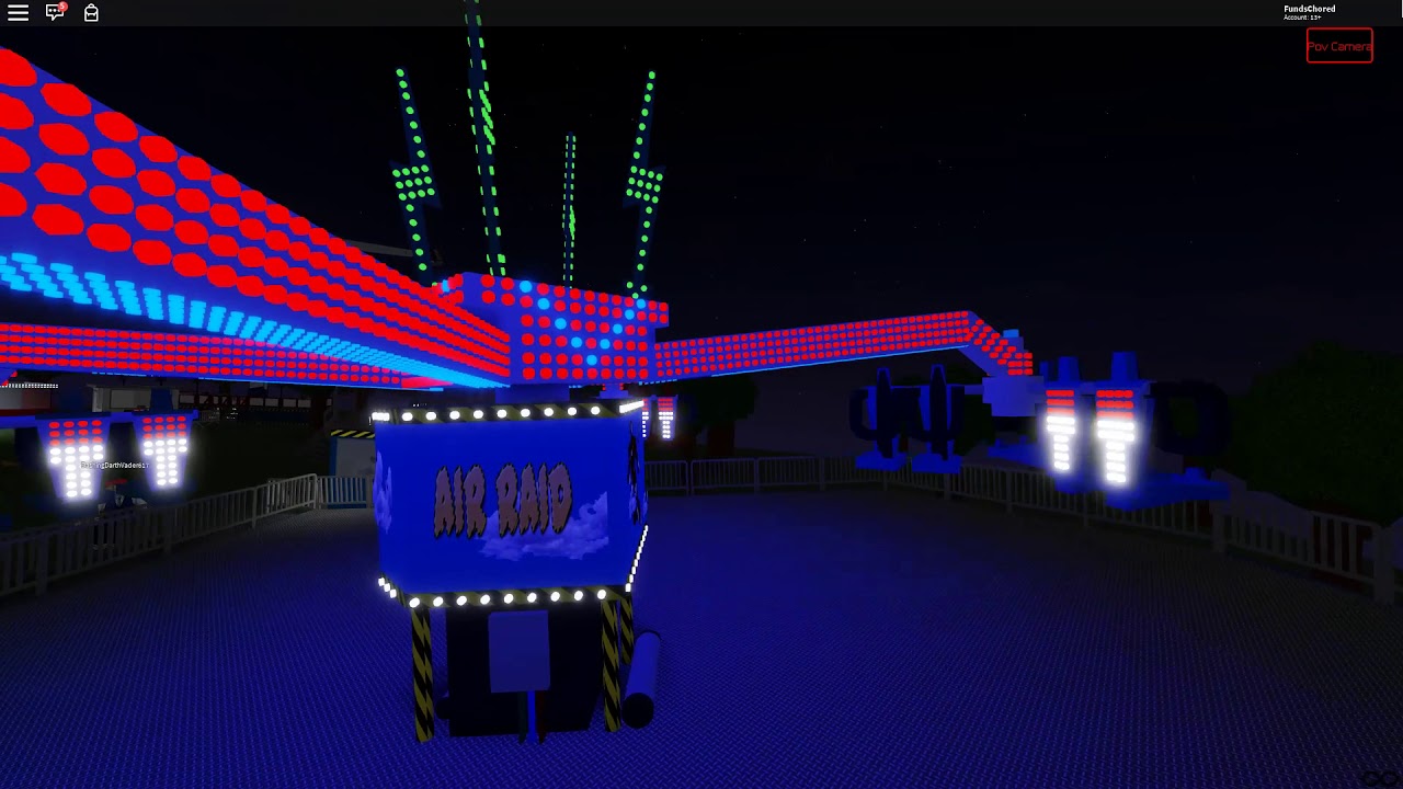 Air Raid POV at District & Funderland Town Fair ROBLOX - YouTube