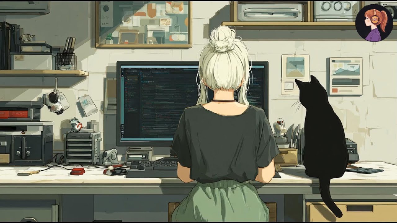 Soft Night Code 1 Hour Cozy Lofi R&B for Work, Study & Deep Focus ...