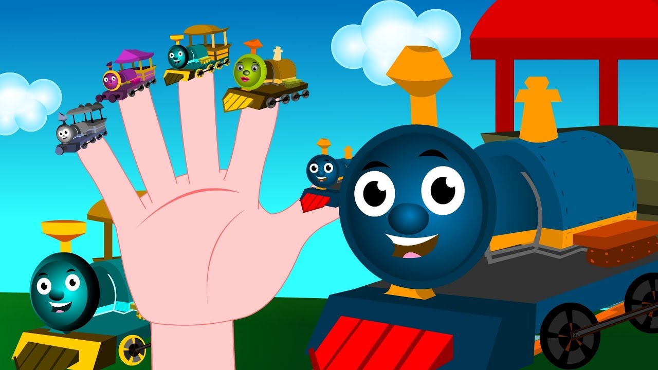 Thomas The Tank Engine & Friends Finger Family kids song - YouTube
