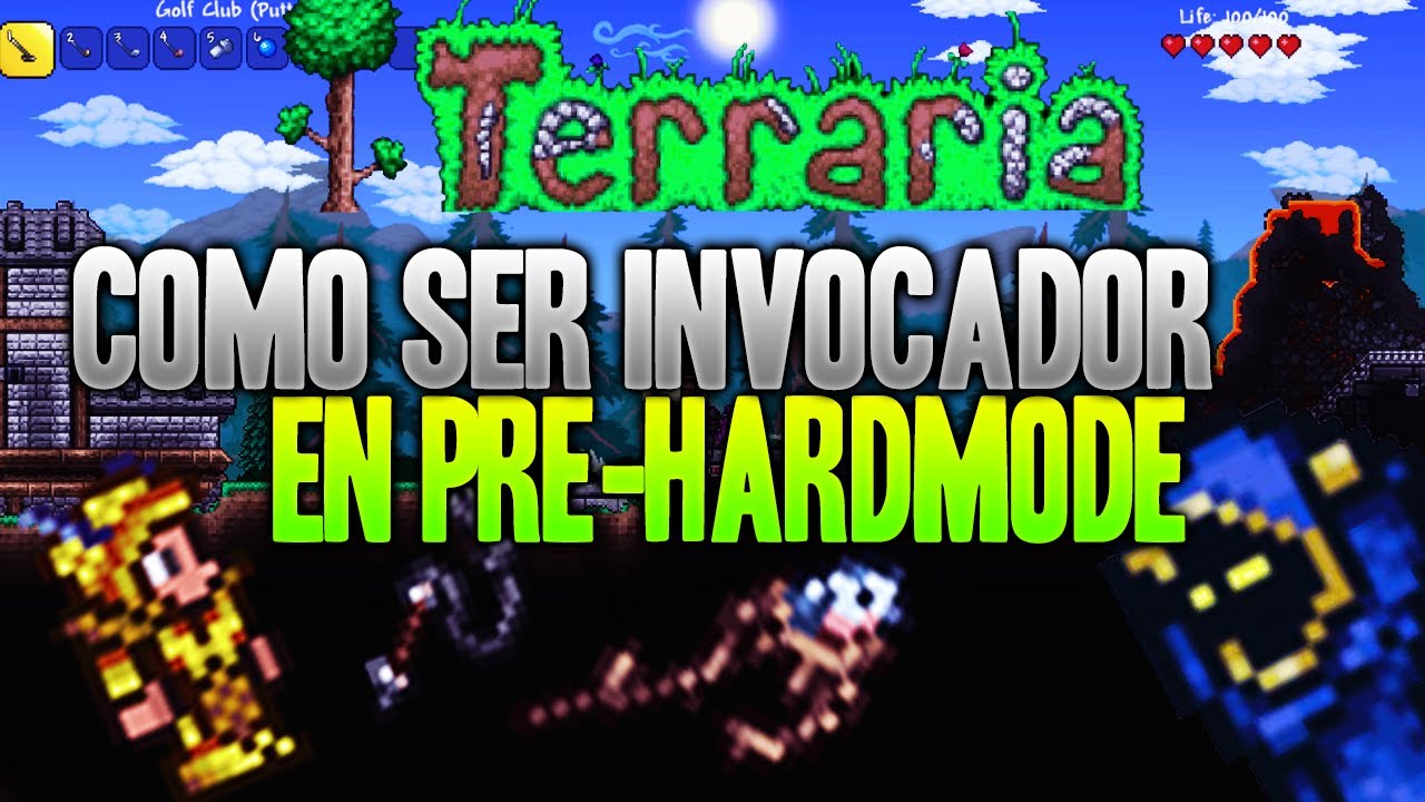 Como ser Summoner en el Pre-HardMode | Terraria 1.4 - YouTube
