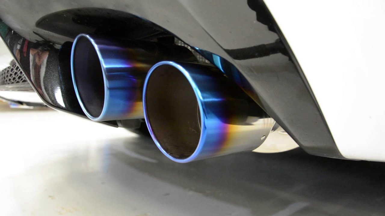LEXUS RCF Full Titanium Exhaust Sound by Rowen Japan. - YouTube