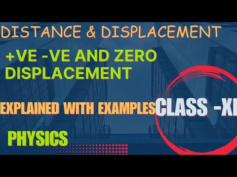 Distance and displacement || 10+1 class physics - YouTube