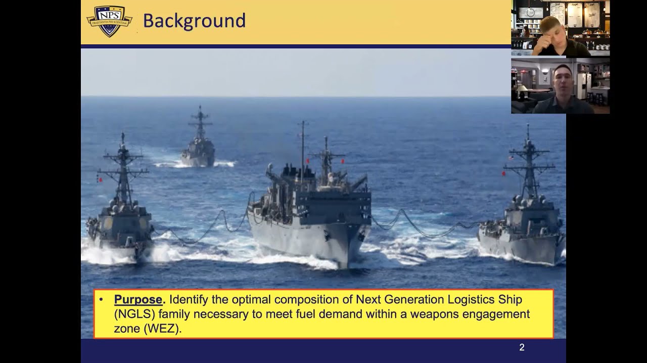Student Research: Next Generation Logistics Ships (NGLS): Refuel - YouTube