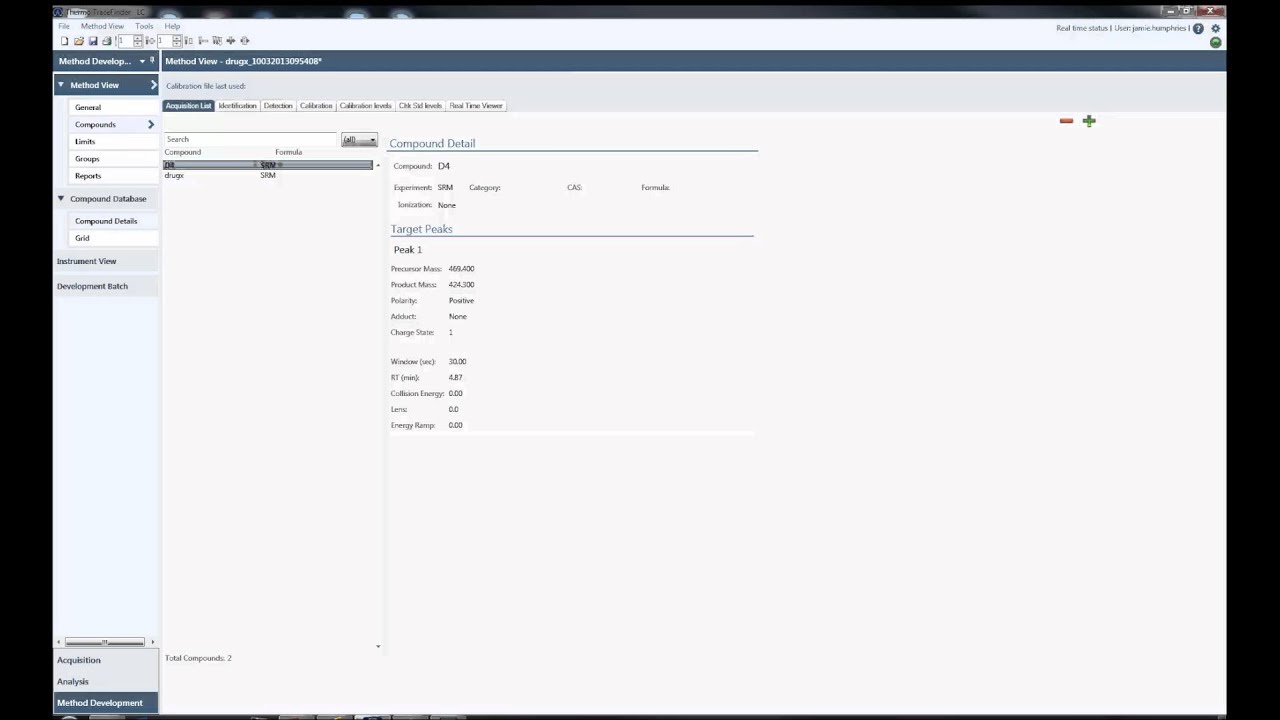 Creating a master method for quan from .pmd file - YouTube