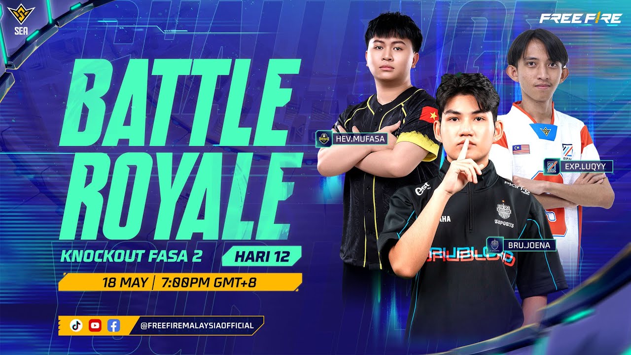 🔴 [BM] FFWS SEA Spring 2025 Pusingan Knockout - Hari Ke 12 - YouTube