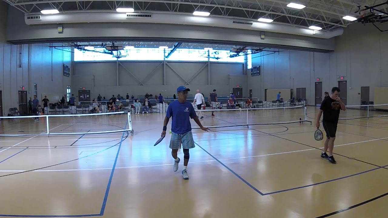 League City Pickleball tournament MD 5.0 Brent Roy/Pierre-David Turmel ...