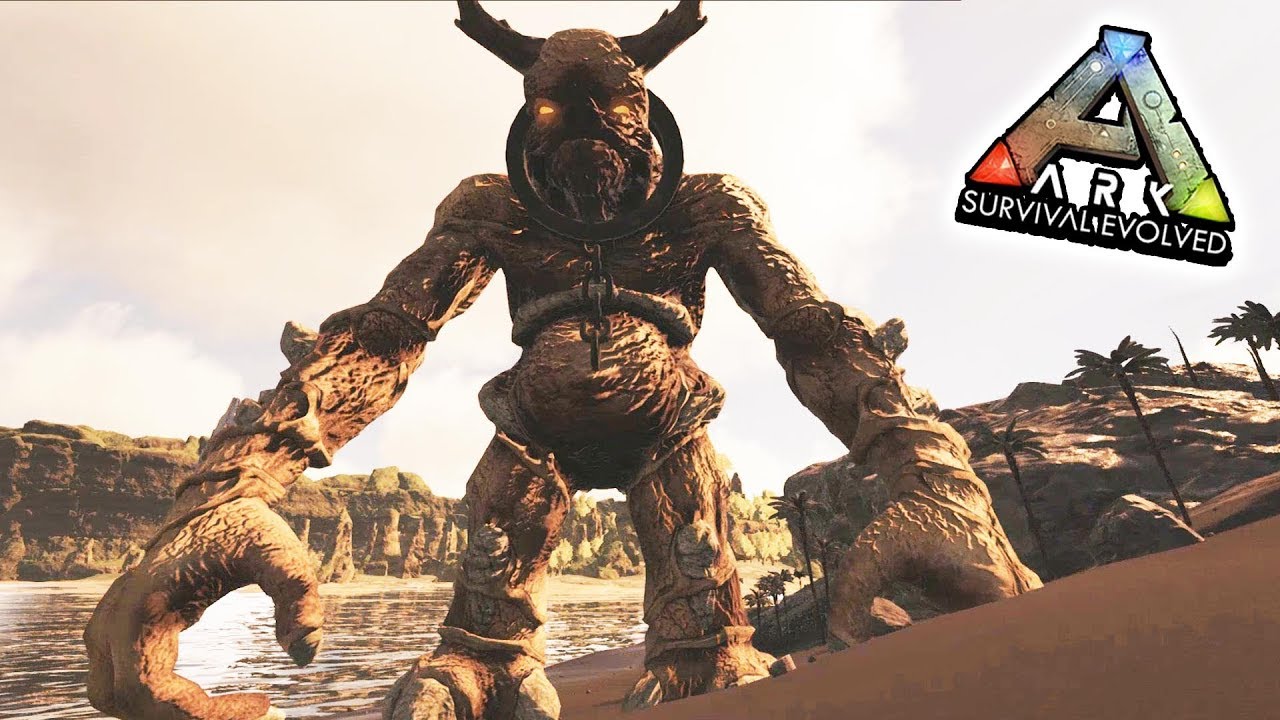 EL INCREÍBLE DIOS GIGANTE "COLOSSUS" 😱😭 - MonsterLand #15 - ARK ...