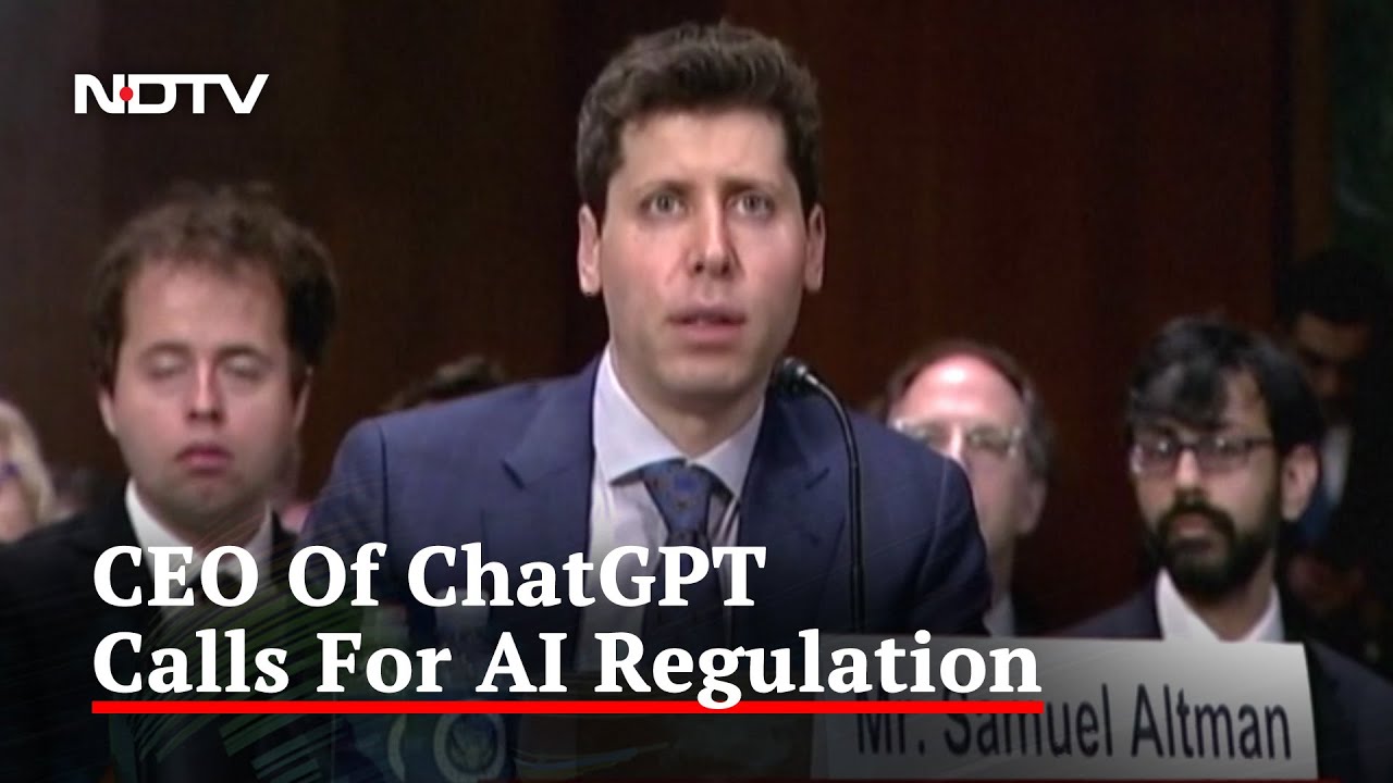 ChatGPT Creator Calls For AI Regulations - YouTube