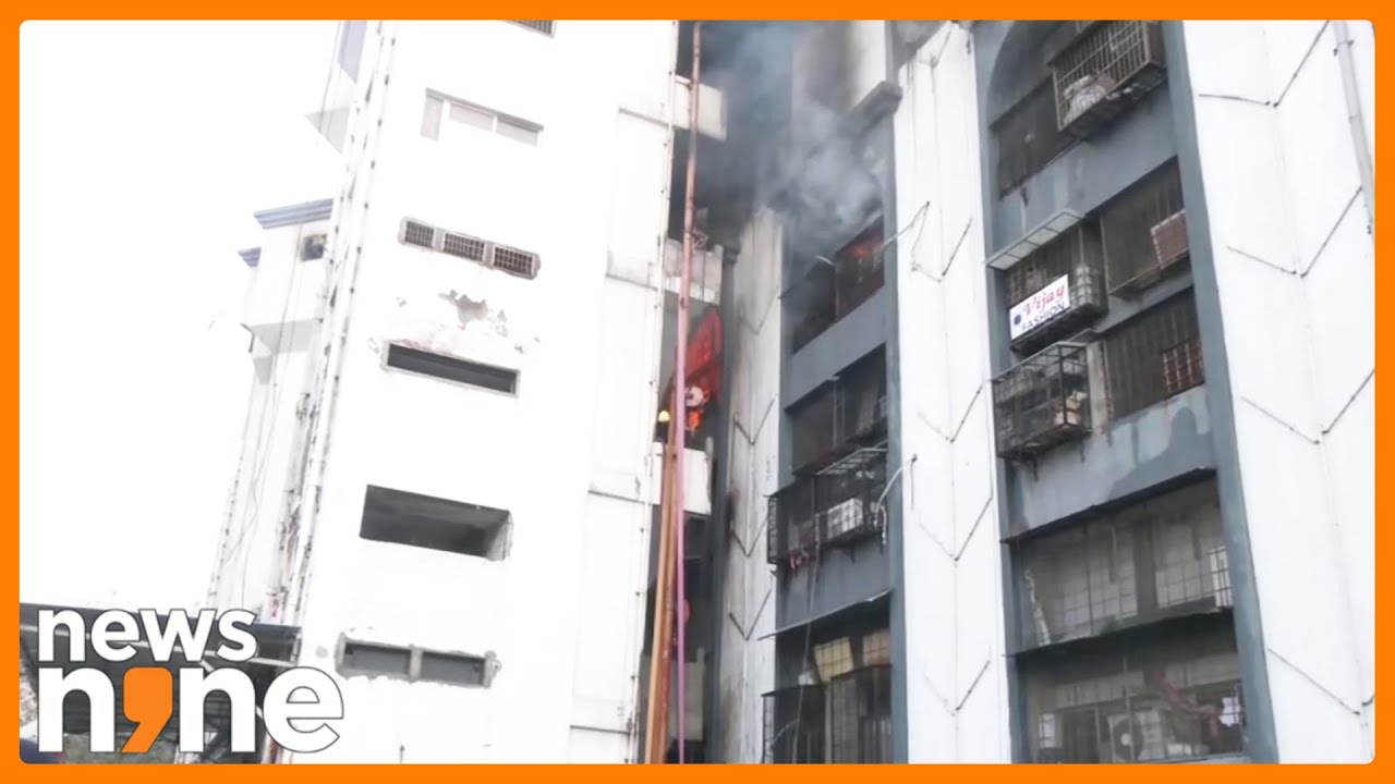 Firefighting Efforts Underway at Surat's Shiv Shakti Textile Stores ...