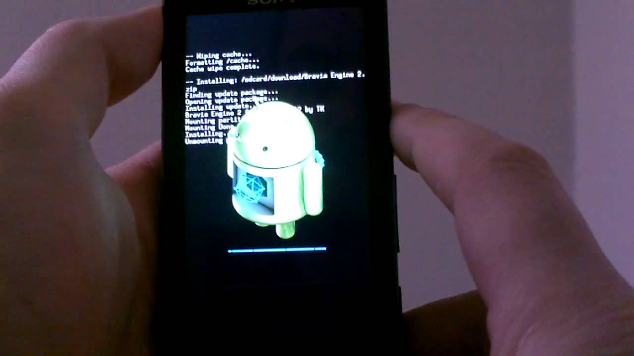 INSTALL MOBILE BRAVIA ENGINE 2 ON XPERIA SOLA - YouTube