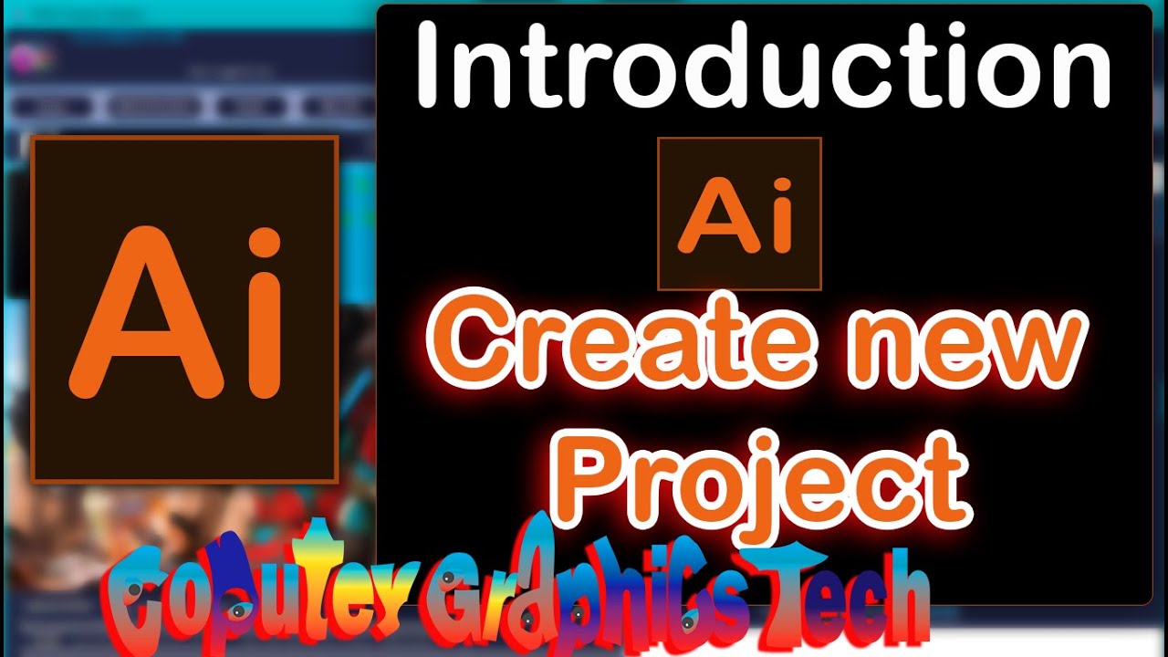 How To Create Project in Adobe Illustrator - YouTube