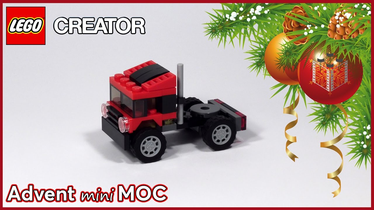 31040 Lego Creator Truck - Advent mini MOC Day 7 - YouTube