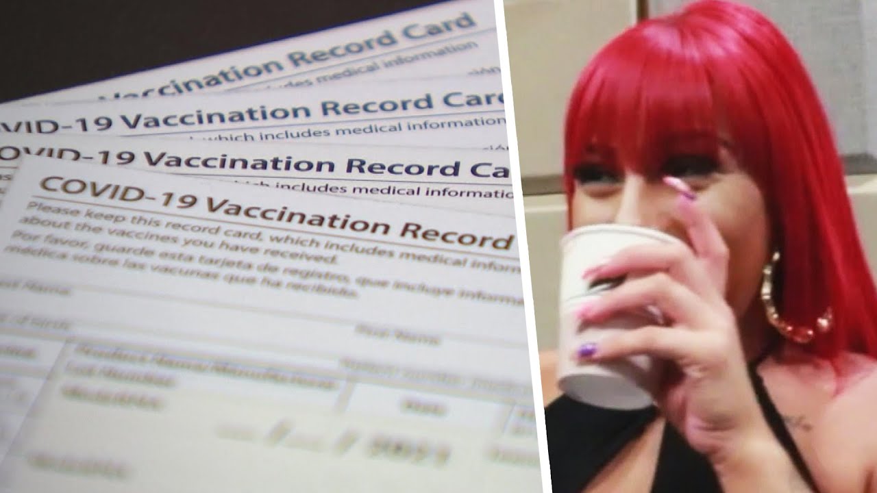 Stripper ‘Anti-Vax Momma’ Caught Selling Vaccine Cards: Cops - YouTube