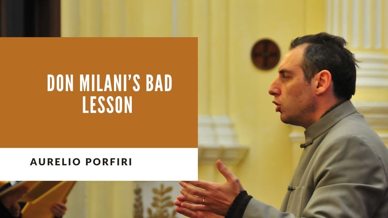 Don Milani’s bad lesson - YouTube