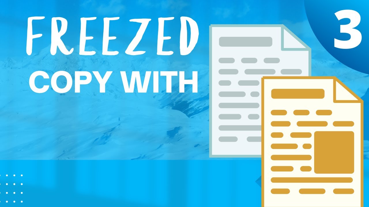 COPYWITH IS PROBLEM SOLVER - FREEZED Part #3 - YouTube