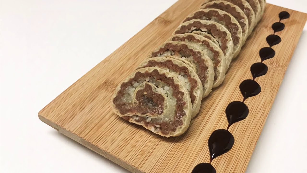 Posni Oblanda Rolat sa Kokosom i Keksom | Posni kolaci | veganski ...