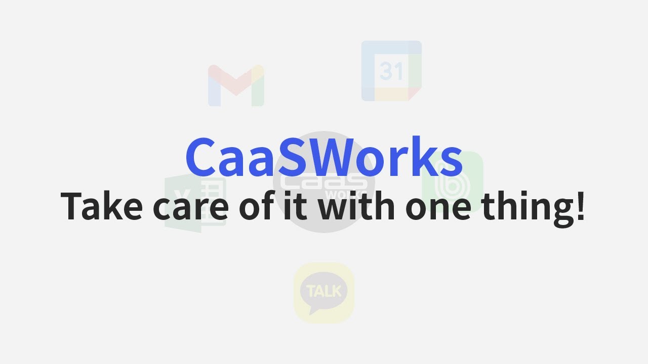 Contech Platform CaaS Works. (Smart Construction Platform - CaaS Works service introduction ...