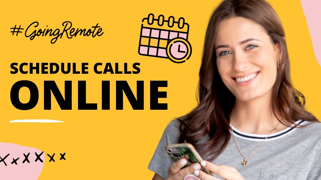 How to Easily Schedule Calls Online - YouTube