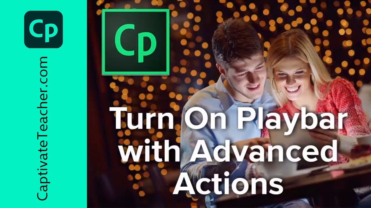 Adobe Captivate – Turn On Playback Controls with Advanced Actions - YouTube